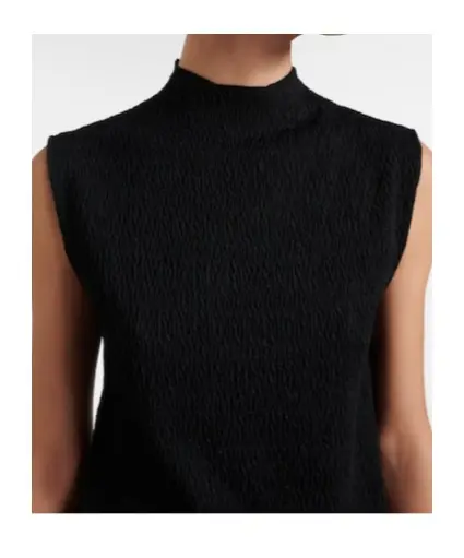 THE ROW Sleeveless Knit Top With High Neck
