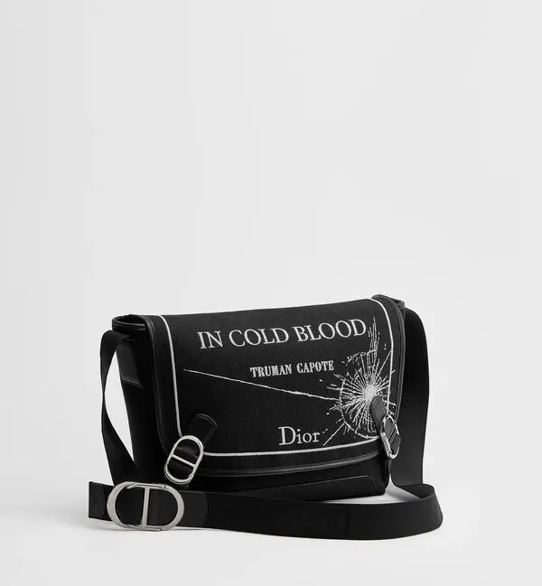 Dior Medium Jett Messenger Bag With Flap