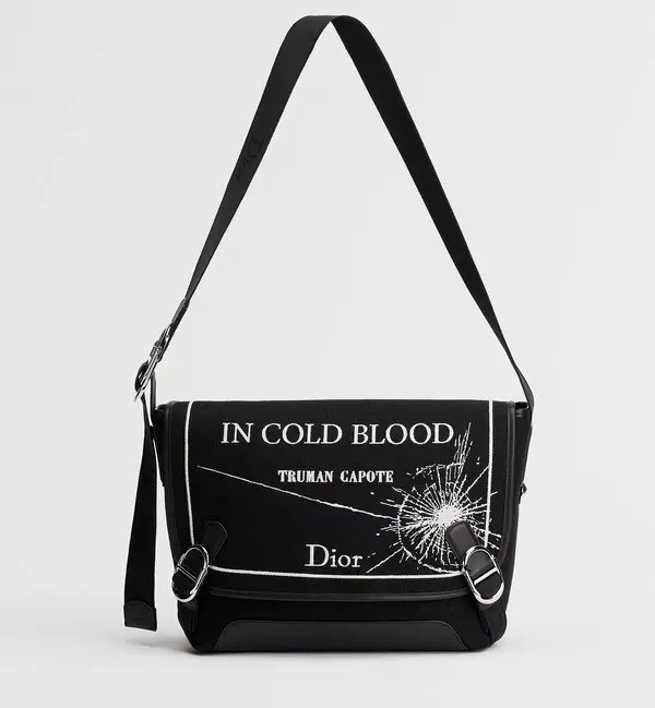 Dior Medium Jett Messenger Bag With Flap