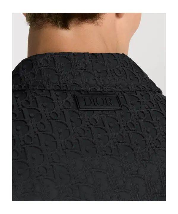 Dior Oblique Print Blouson Jacket