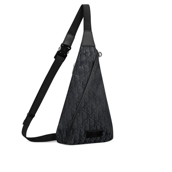 Dior Monogrammed Trek Zipped Sling Bag