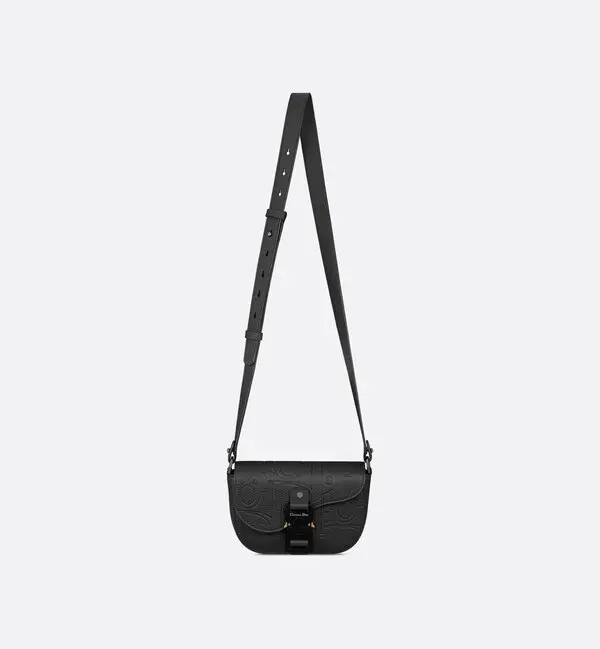 Dior Mini Saddle Messenger Bag With Flap