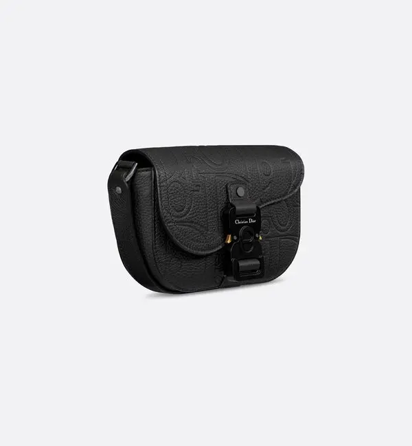 Dior Mini Saddle Messenger Bag With Flap