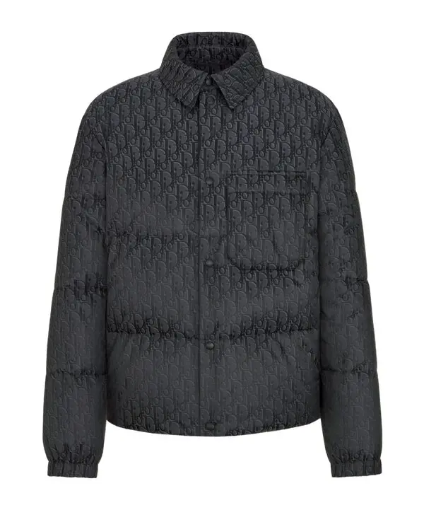 Dior Oblique Down Overshirt - Black