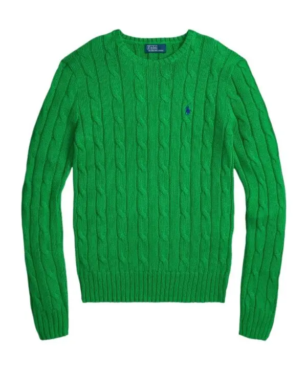 Polo Ralph Lauren Cable Knit Sweater - Green