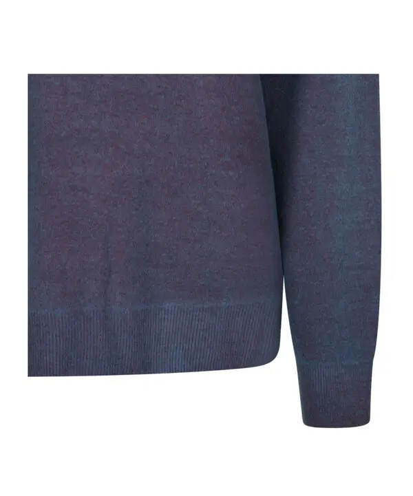 MAISON MARGIELA V-neck Sweater With Ribbed Cuffs And Hem