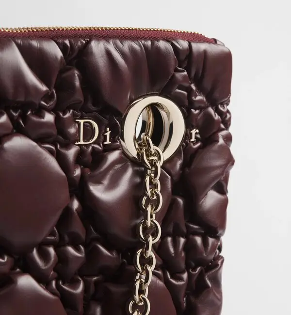 Dior Medium Quilted Leather Bag - Black