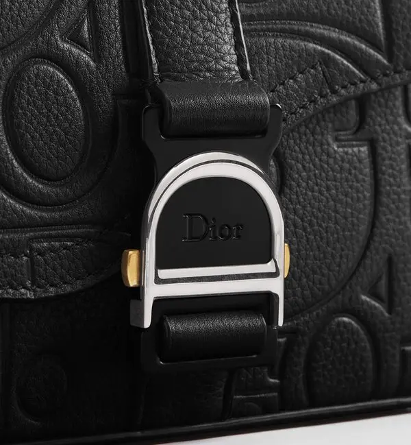 Dior Saddle Heritage Messenger Bag With Flap
