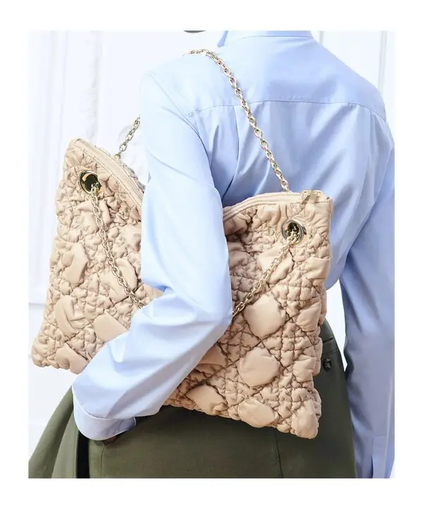 Dior Medium Quilted Leather Bag With Gold-finish Chain
