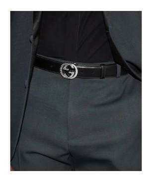 Gucci Logo Plaque Belt