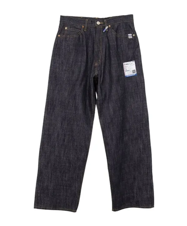 Mihara Yasuhiro Selvage Denim Baggy Pants - Indigo