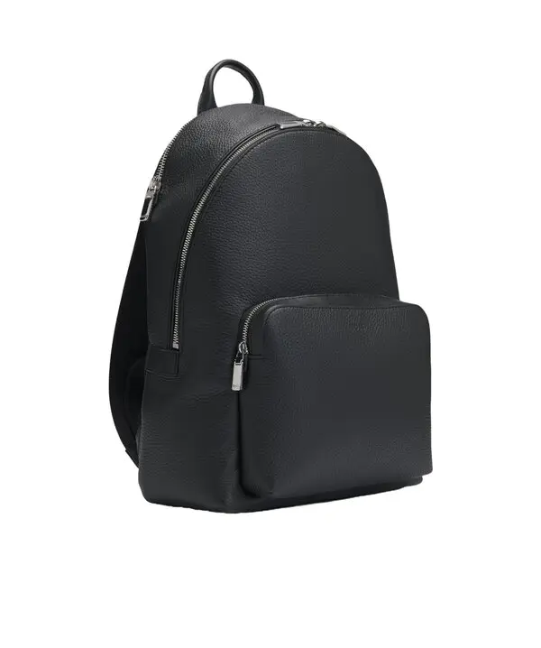 Hugo Boss Grained Leather Backpack