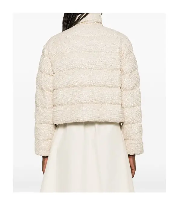 Moncler Thoirys Down Jacket With Stand Collar