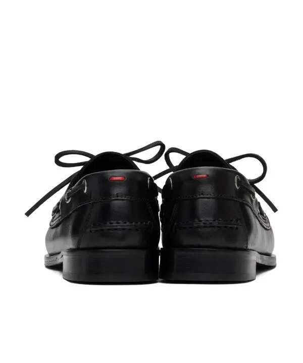 AeydĒ Pleated Lace-up Loafers