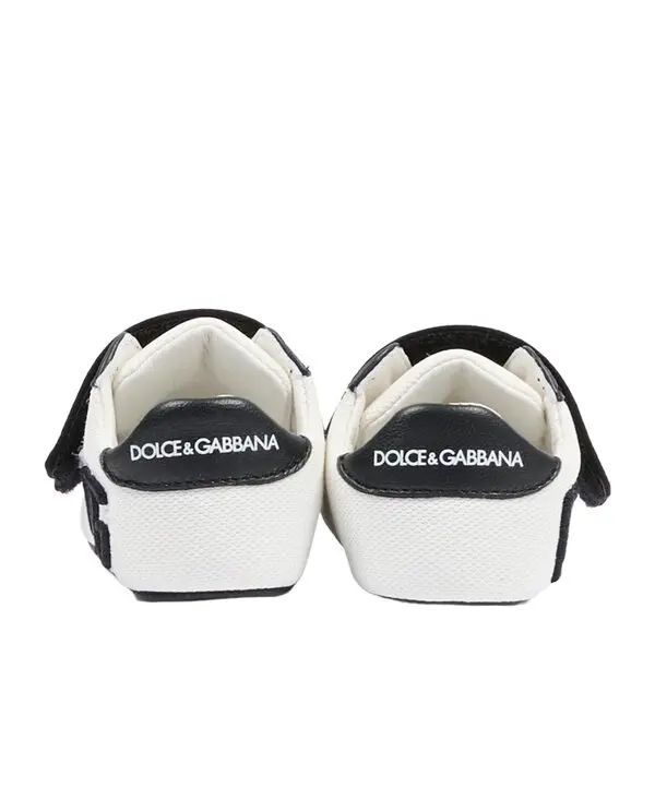 Dolce & Gabbana Suede Sneakers With Dg Logo