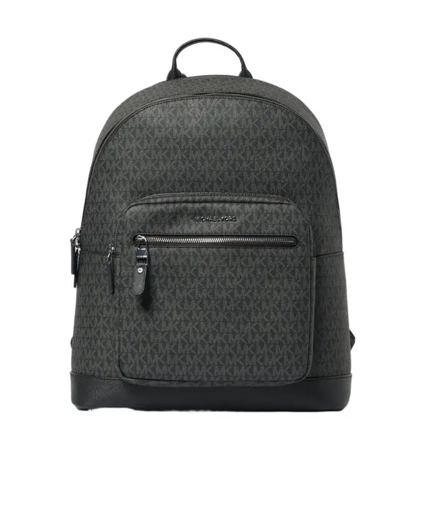 Michael Kors Hudson Monogrammed Backpack - Black
