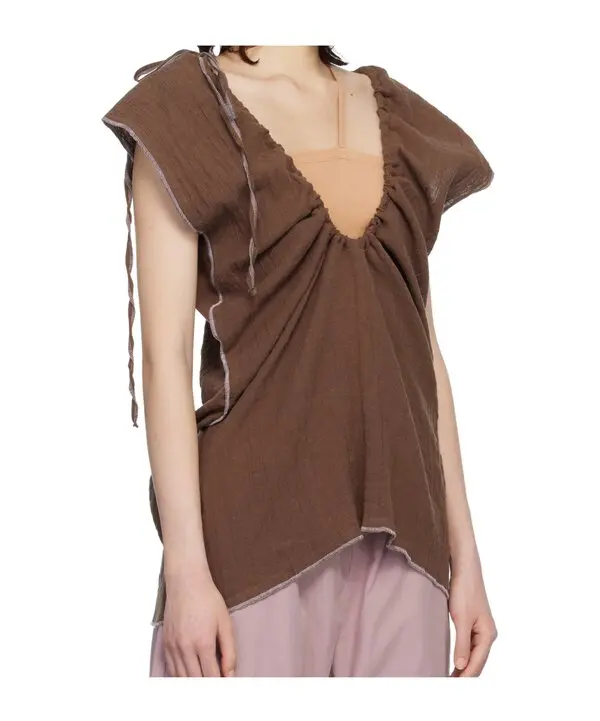 BASERANGE Pleated Top