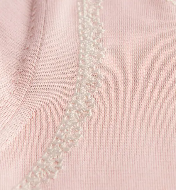 Dior Short-sleeved Sweater With Bow Detail