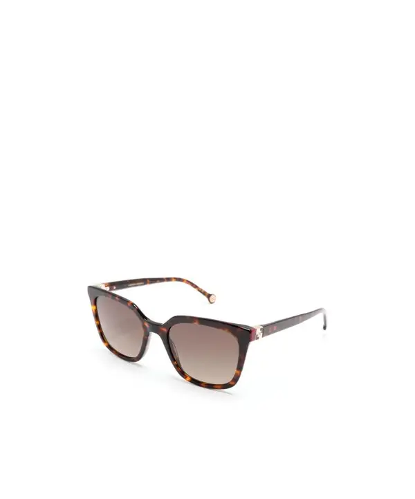 Carolina Herrera Square Frame Full Rim Sunglasses