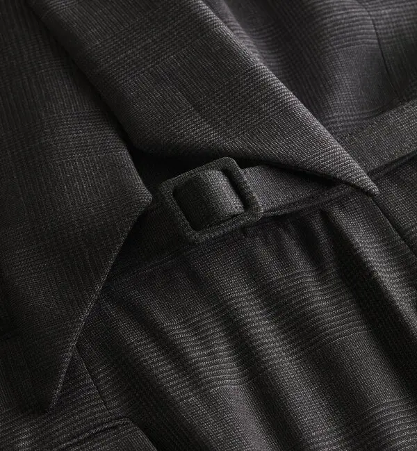 Dior Mid-length Dress With Ascot-effect Tied Collar