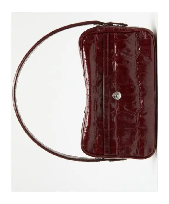 Acne Studios Camero Party Croc Effect Crossbody Bag