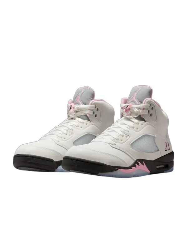 Nike Jordan 5 Retro High Top Lace-up Sneakers