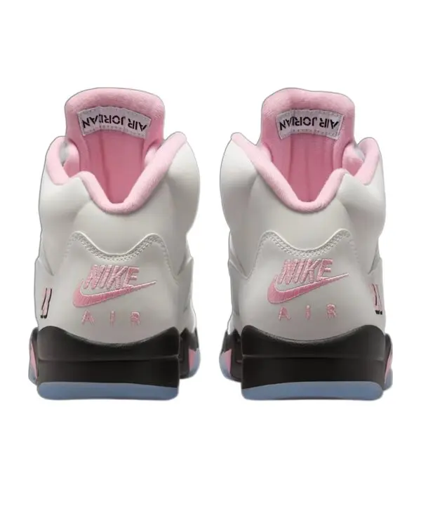 Nike Jordan 5 Retro High Top Lace-up Sneakers
