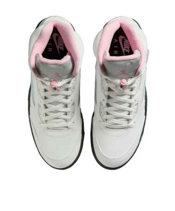Nike Jordan 5 Retro High Top Lace-up Sneakers