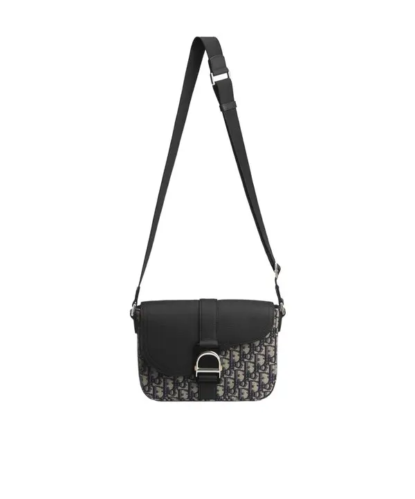 Dior Saddle Heritage Messenger Bag - Black