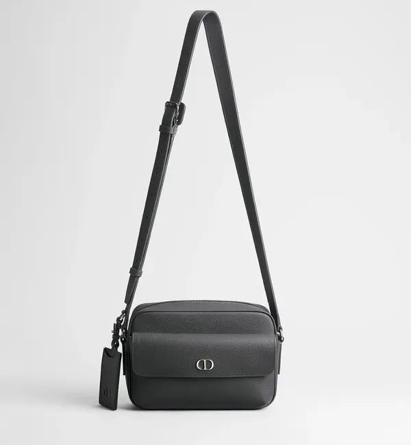 Dior Cd Icon Zipped Messenger Bag