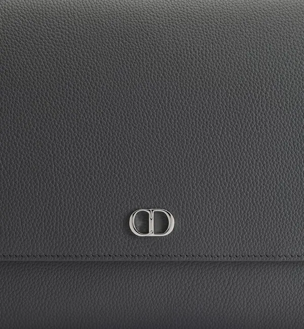 Dior Cd Icon Messenger Bag - Black