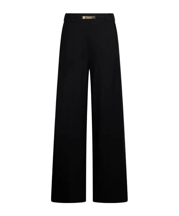 Liu Jo Wide-leg Trousers With Chain Detail