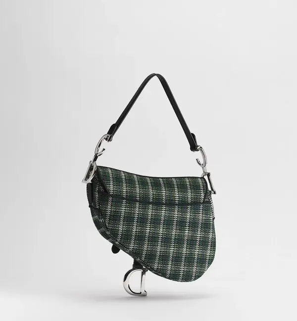Dior Saddle Bag With Strap - Green