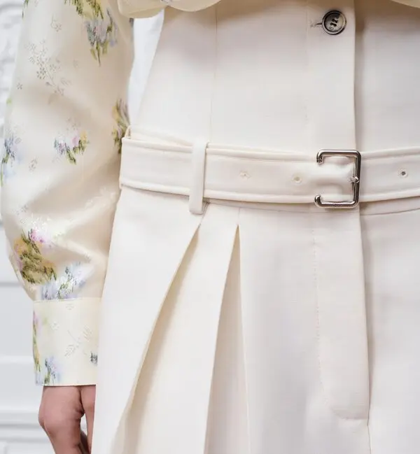 Dior Belted Cropped Pants