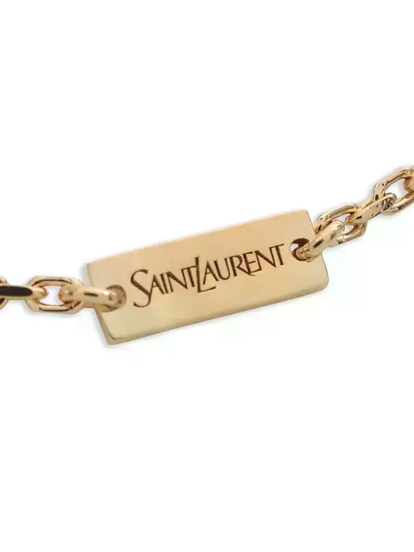 Saint Laurent Cassandra Rhinestone Bracelet