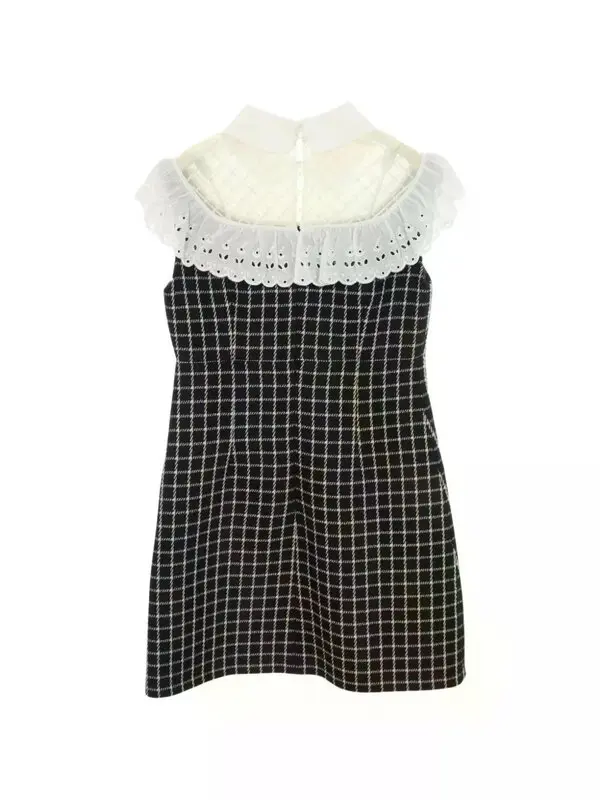 Miu Miu Lace Check Dress