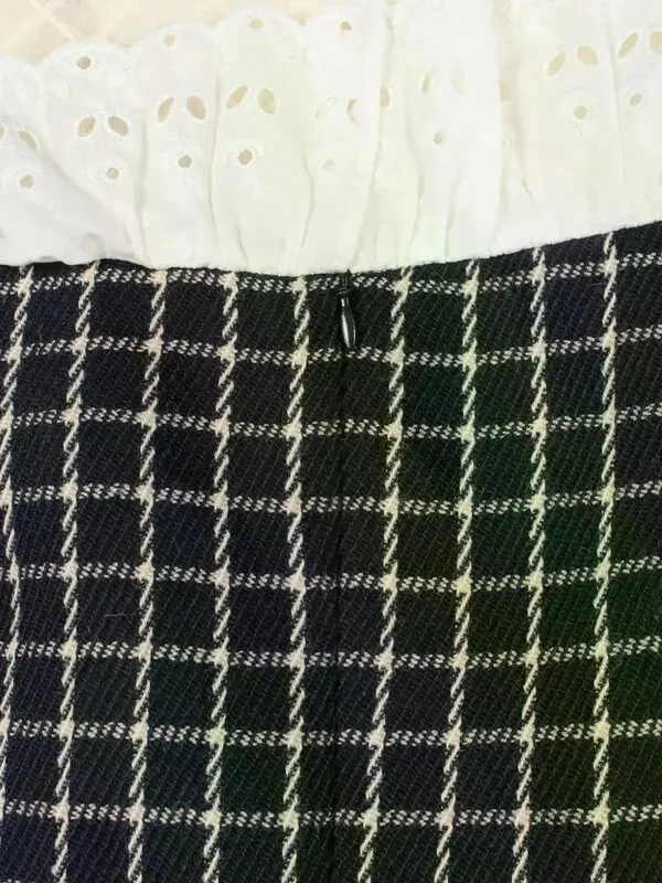 Miu Miu Lace Check Dress