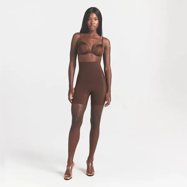 SKIMS High Waisted Short, Light Support Shapewear - Cocoa