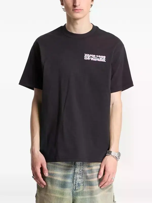 VANS Barb Plate Graphic-print Loose-fit T-shirt