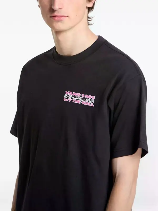 VANS Barb Plate Graphic-print Loose-fit T-shirt