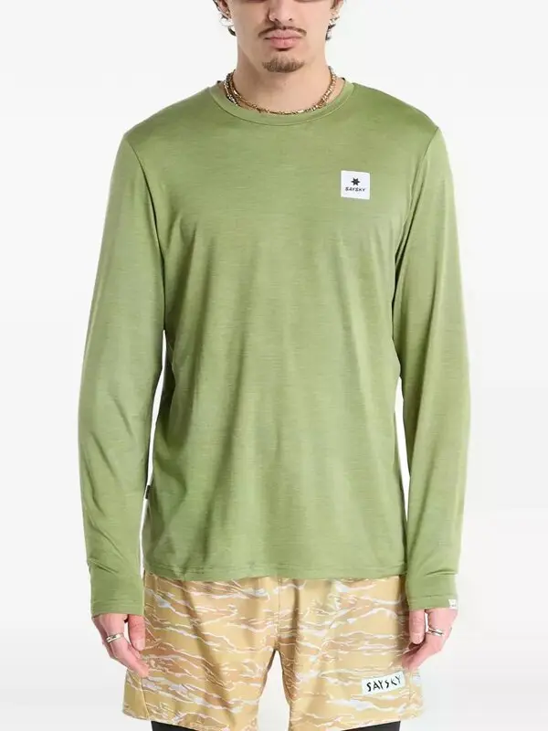SAYSKY Clean Pace Long-sleeve T-shirt - Green