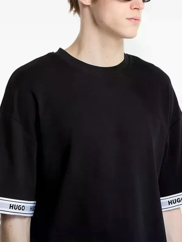 Hugo Logo-trim T-shirt