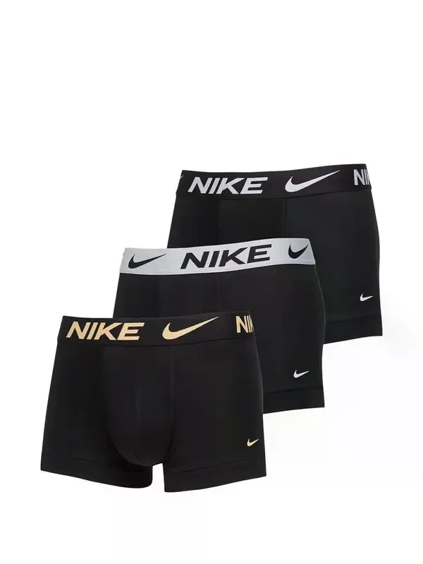 Nike Logo-waistband Trunks - Black
