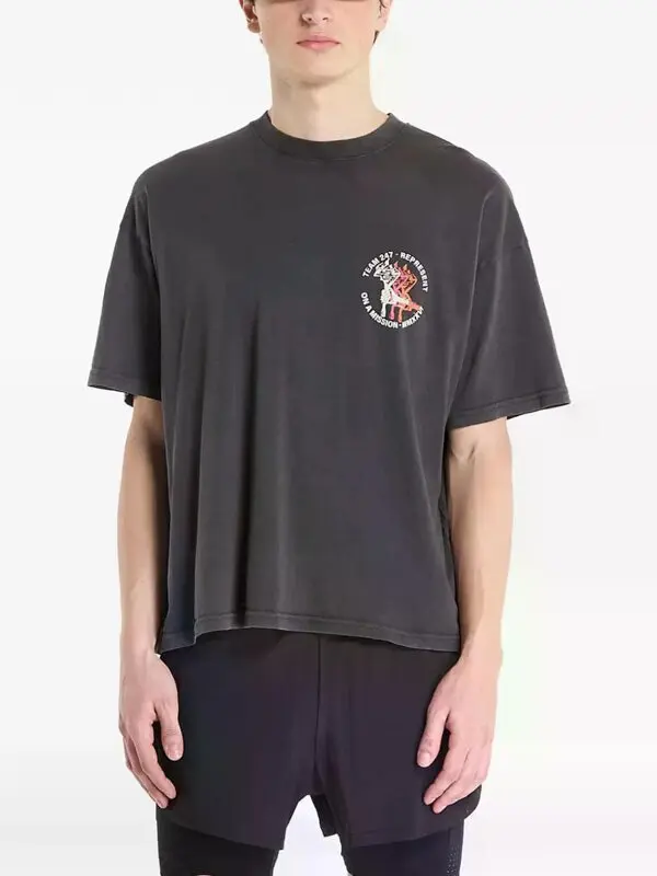 REPRESENT 247 Torch Graphic T-shirt - Grey