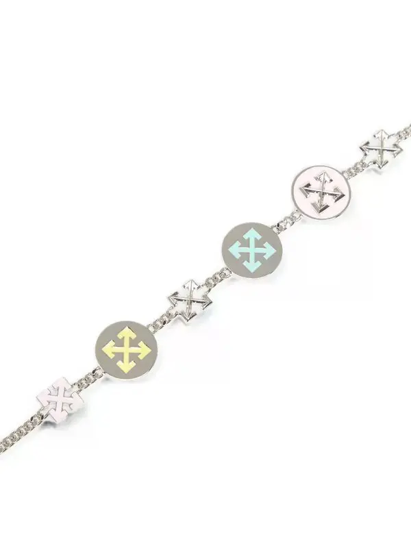 Off-White Arrows Curb-chain Necklace
