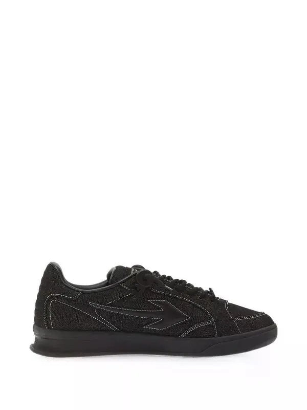 Off-White End Of Play-001" Denim Sneakers - Black