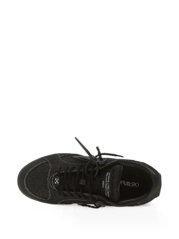 Off-White End Of Play-001" Denim Sneakers