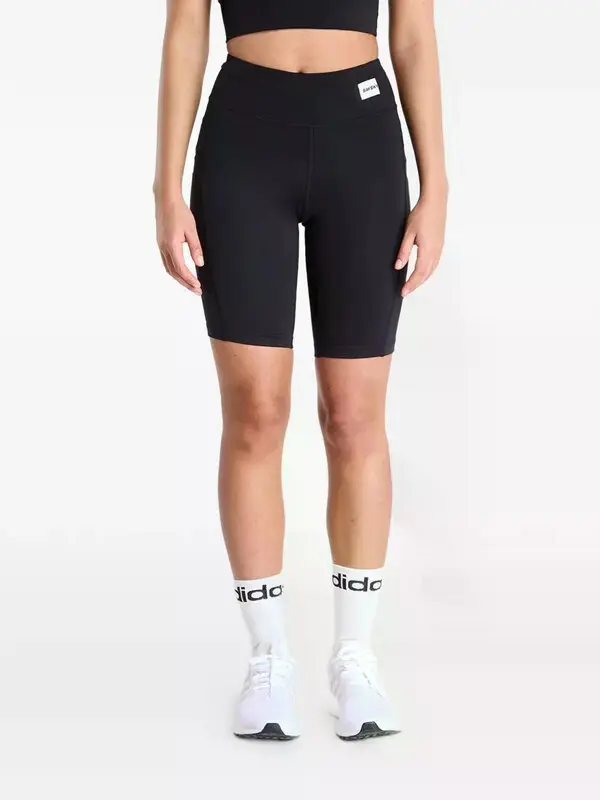 SAYSKY Motion Logo-patch Shorts - Black