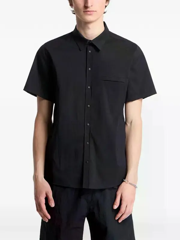 TILAK Knight Short-sleeves Shirt - Black