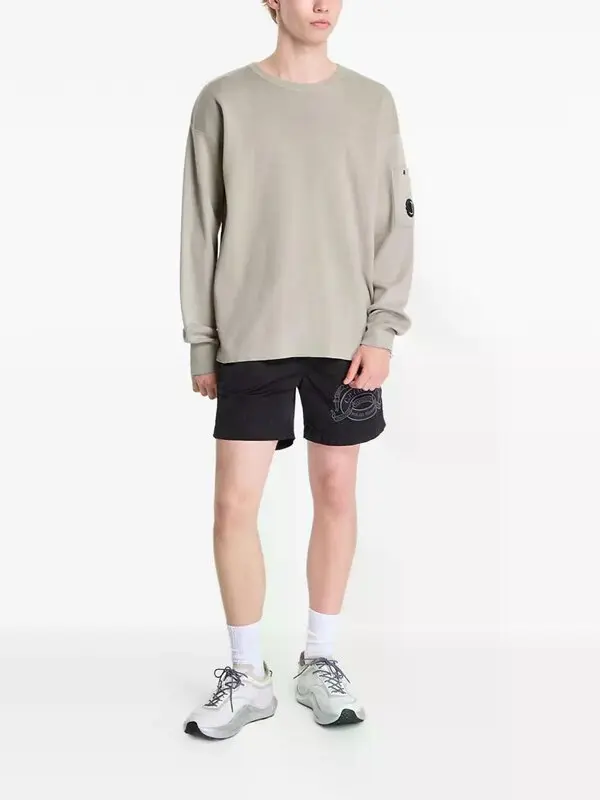 C.P. COMPANY Crew-neck Sweater With Lens Detail